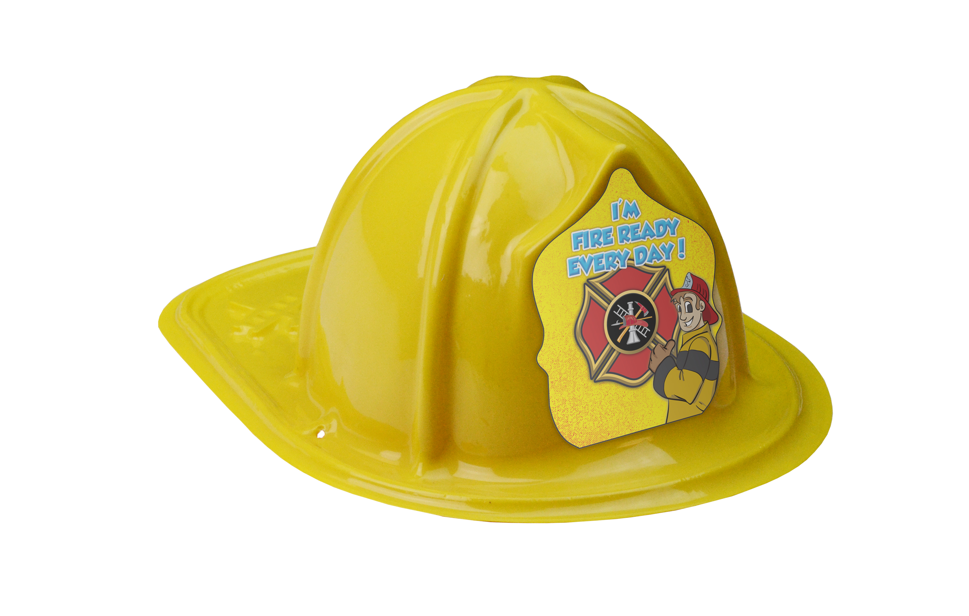Firefighter Ace "I'm Fire Ready Every Day" Fire Hats For Kids | Fire ...
