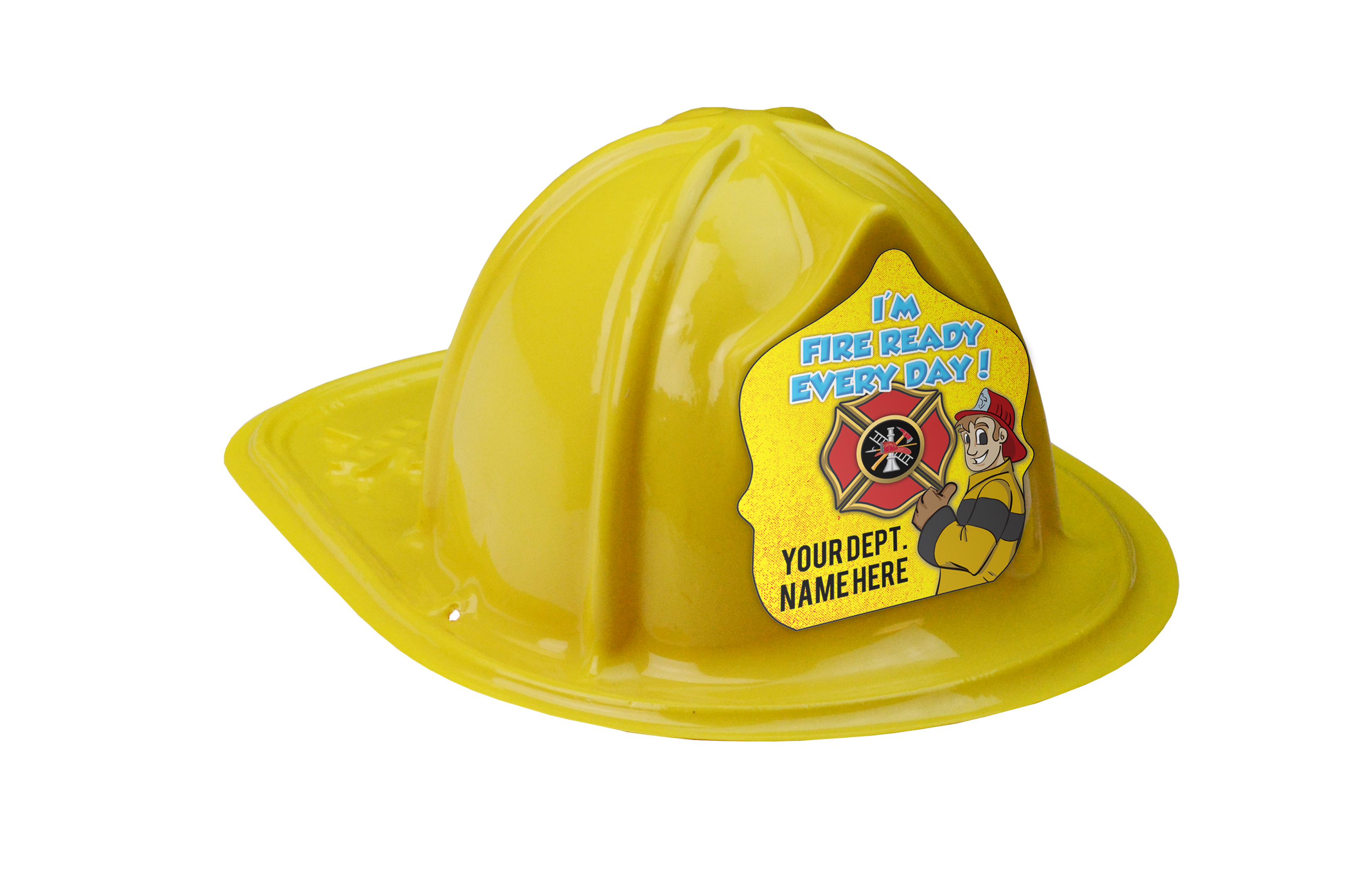 Custom Children's Firefighter Fire Hats | Fire Safety For Life