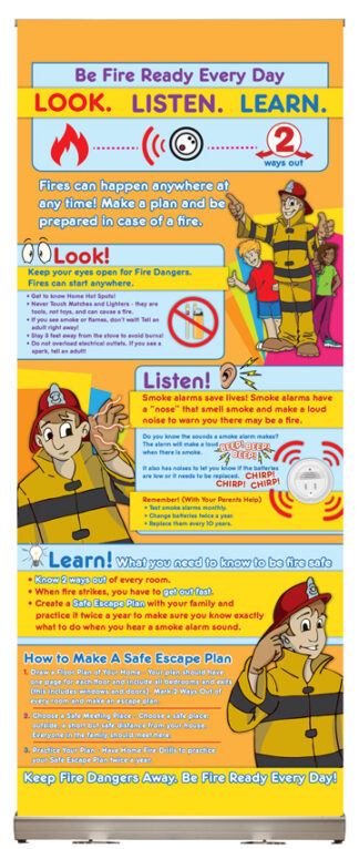 Presentation Displays | Fire Safety For Life